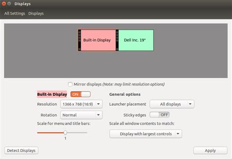 14 04 cannot move windows to second screen ask ubuntu