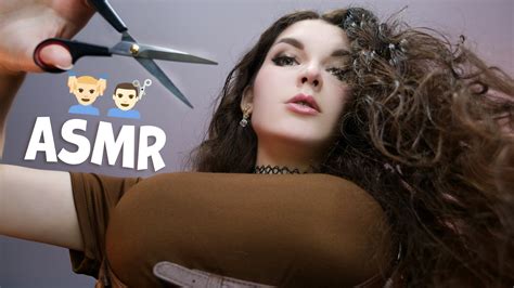 АСМР Стрижка волос и массаж головы ️♂️ Asmr Haircut And Massage