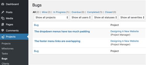 what are bugs in upstream upstream documentation