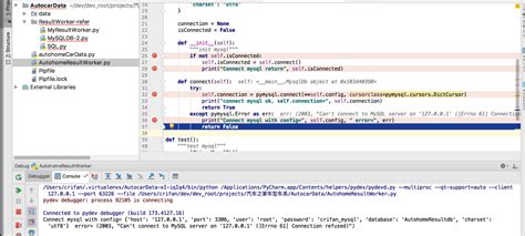 【已解决】pymysql中connect异常时有哪些错误类型 在路上