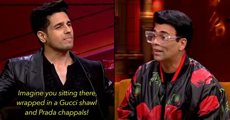 Koffee With Karana Season 7 Vicky And Sidharth Claim Kjo Can Never Be A