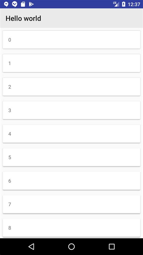 android recyclerview inside nestedscrollview causing
