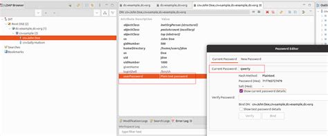 ldap openldap user login fails when testing with ldapsearch server