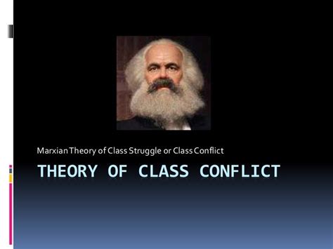 theory of class conflict