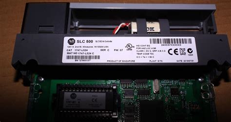 ab allen bradley slc500 plc uic cable 1746 a4 rack oa8 ia8 ia4 p1