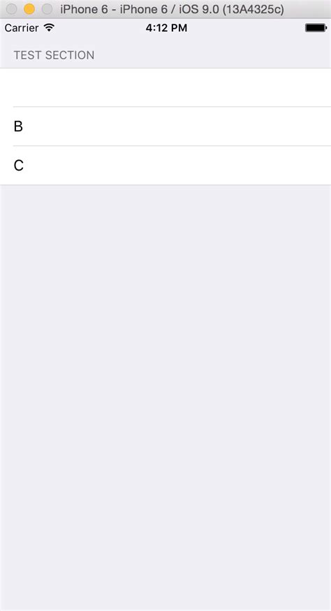 xcode content of static table view cell not displayed