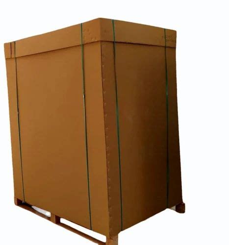 Double Wall 5 Ply Brown Corrugated Paper Control Panel Packaging Box At