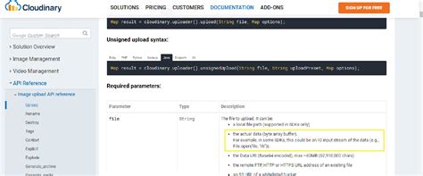 aws lambda upload image bytes to cloudinary upload api