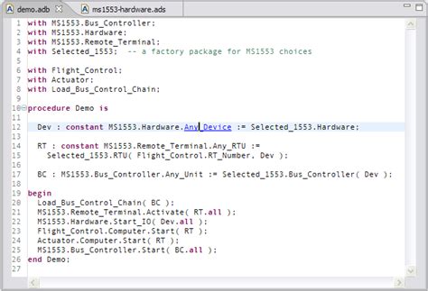 5 browsing and navigation — gnatbench for eclipse user s guide 22 0