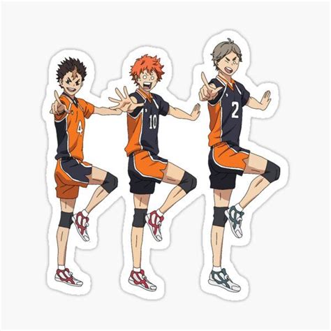 Haikyu Stickers Pegatinas Bonitas Pegatinas Pegatinas Kawaii