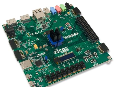digilent nexys video artix 7 fpga trainer board for multimedia