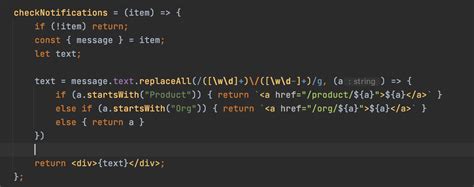 javascript how can i replace bits or string with react component