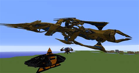 [ssp smp]starship v0 2——more ships in minecraft[mcheli mod content pack][continuous updating