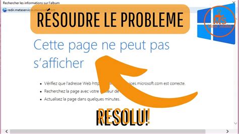 Internet Explorer Ne Peut Pas Afficher Cette Page Web 2 Solution