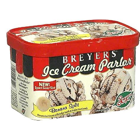Breyers Ice Cream Parlor Ice Cream Banana Split Other Foodtown