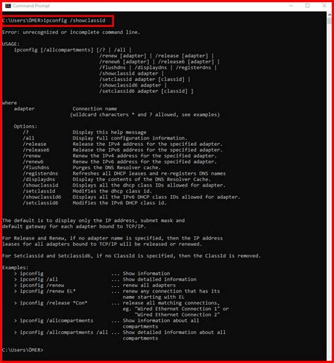 ipconfig linux arch