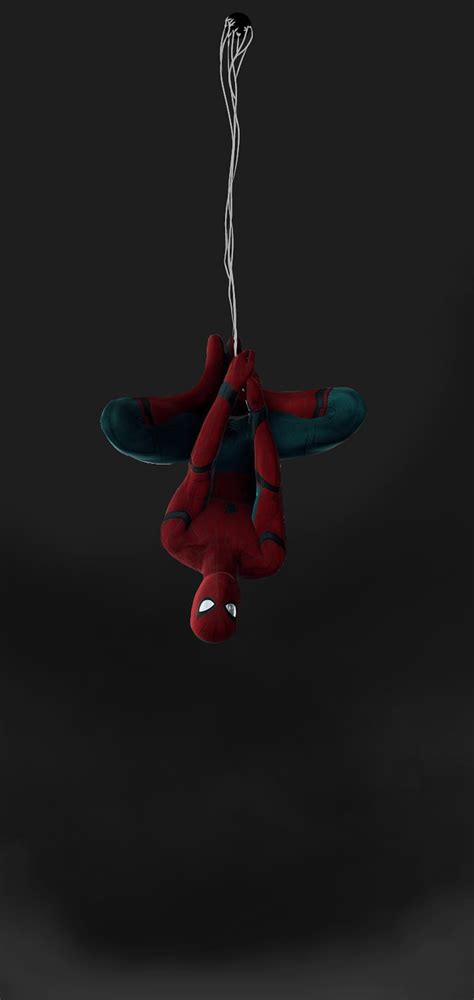 Spider Tom Upside Down Papel De Parede Marvel Homem Aranha Spider