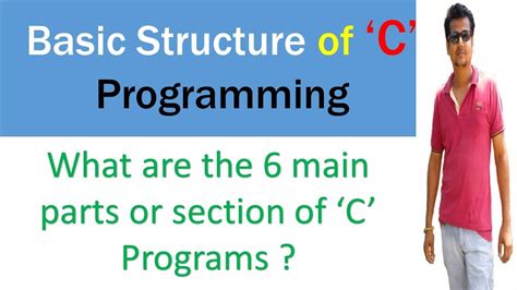 basic structure of c programming youtube