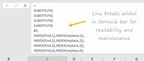 excel formula find and replace multiple values exceljet