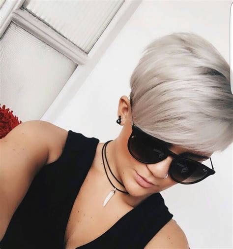 Pixiecut 🍉 Shorthair 🌍 Blogger On Instagram “all Bout Da Silver