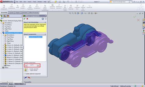 how to mirror assemblies in solidworks grabcad tutorials