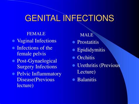 Ppt Genital Infections Powerpoint Presentation Free Download Id