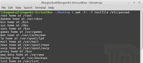 30 examples for awk command in text processing