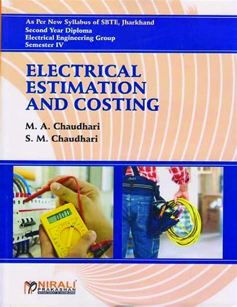 download electrical estimation and costing pdf online by m a chaudhari