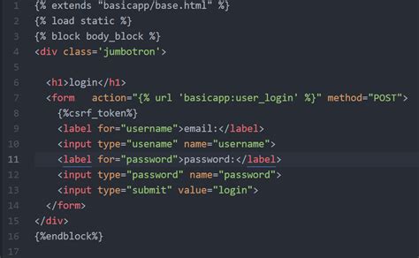 html django login using email instead of username