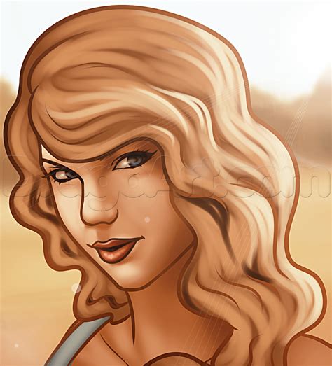 How To Draw Taylor Swift Step By Step Easy Draw Stunning Portraits