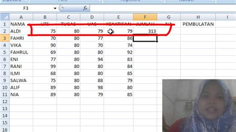 rumus mencari nilai akhir di excel excel dan rumus microsoft excel