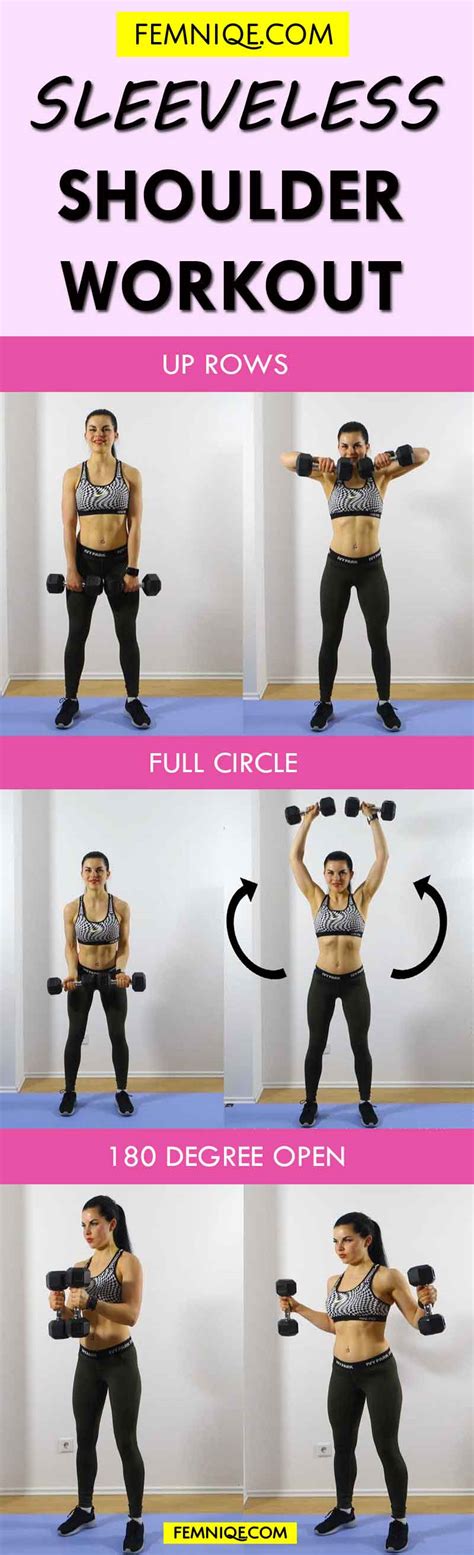 Shoulder Workouts For Women 3 Moves To Make Them Sleek Sexy Femniqe