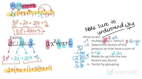 factoring trinomials by decomposition w 3 examples lulumath youtube