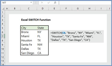 excel switch function 5 examples wikitekkee
