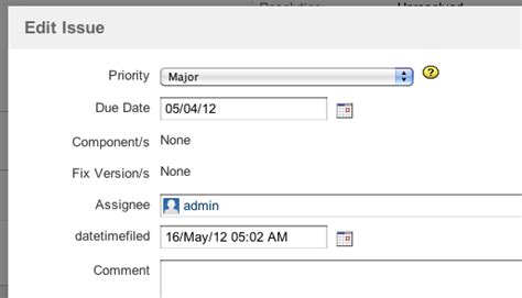 dates displayed on issue are different than the ones displayed when the