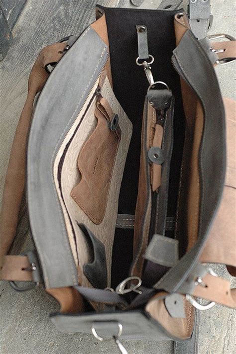 Leder Umhängetasche Mit Kupplung Set Handgemachte Tasche Etsy