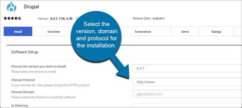 how to install drupal on greengeeks greengeeks