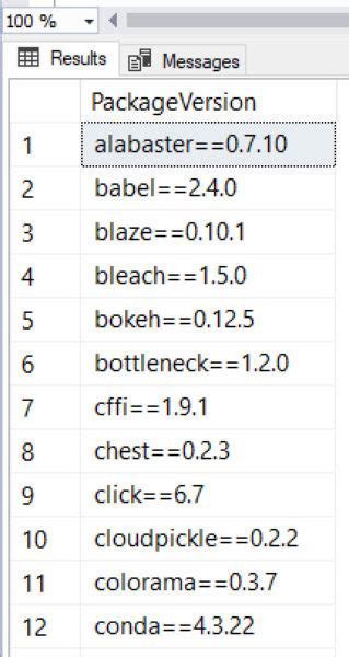 adding python packages to sql server 2017 thomas larock