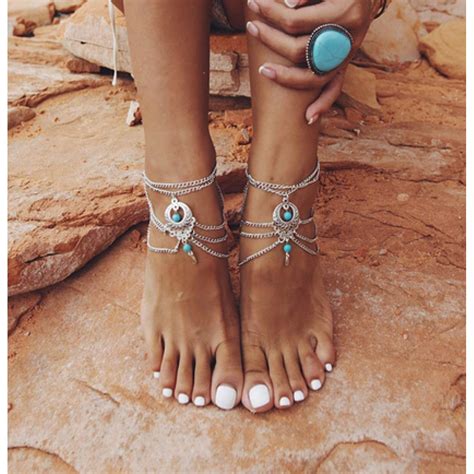 Vintage Bohemian Ankle Bracelet For Women And Girls