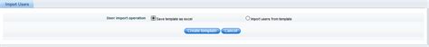 excel user import using csv files