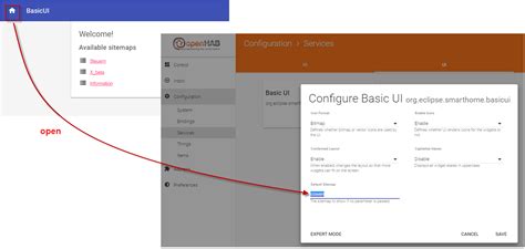 switch between sitemaps in basic ui items and sitemaps openhab community