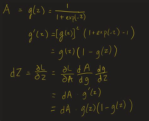 Sigmoid Function In Layer L Neural Networks And Deep Learning