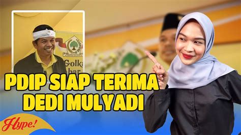 Dedi Mulyadi Mundur Dari Golkar Pdip Siap Menerima Dan Ajukan Sejumlah