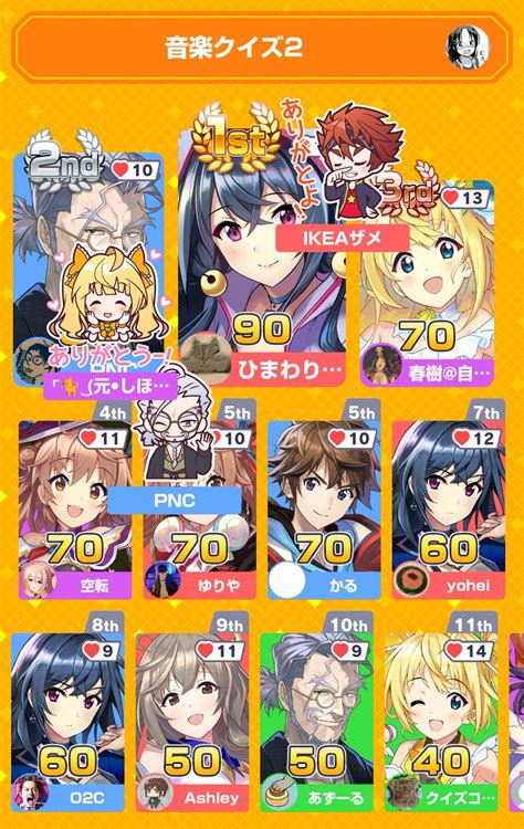 ひまわりの種 On Twitter ありがとうございました。東方アド。 みんなで早押しクイズに1位で勝利！ アプリダウンロードはこちらから