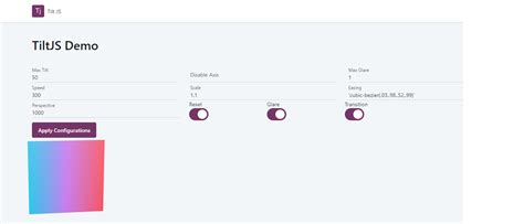 tilt js overview outsystems