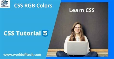 css rgb and rgba colors learn css