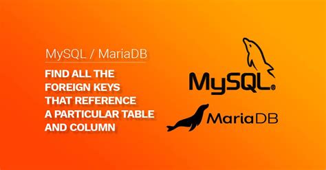 how to find all the foreign keys that reference a particular table and