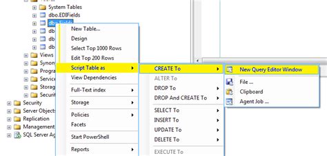 how do i see the script of a table in sql server 2008
