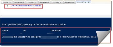 the term get azuresubscription is not recognized azure