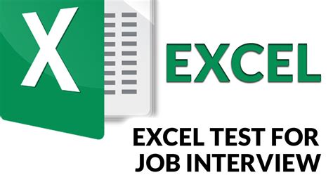how to pass excel interview assessment test for job application